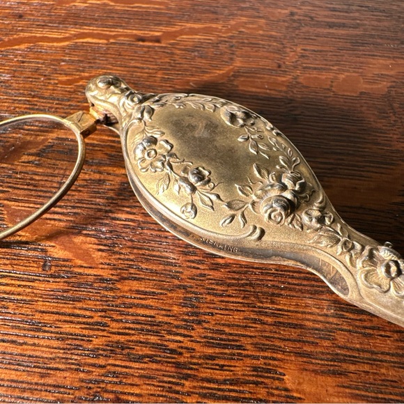 Accessories | Antique Sterling Silver Art Nouveau Lorgnette With ...
